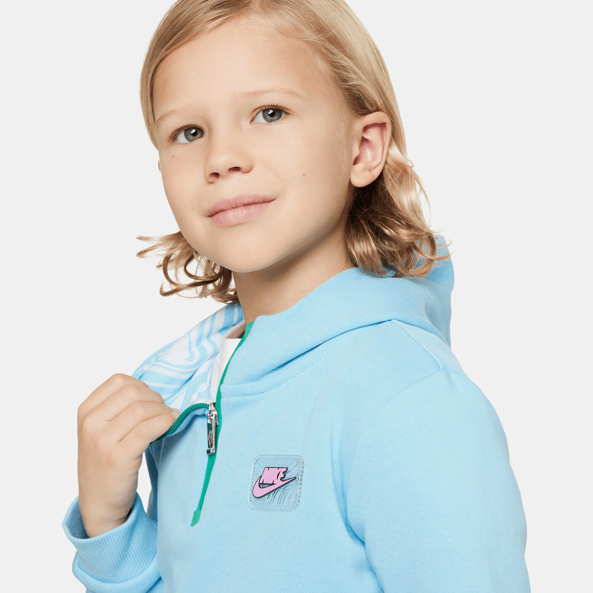 Buy Nike Sportswear Paint Your Future Little Kids' French Terry Hoodie ...