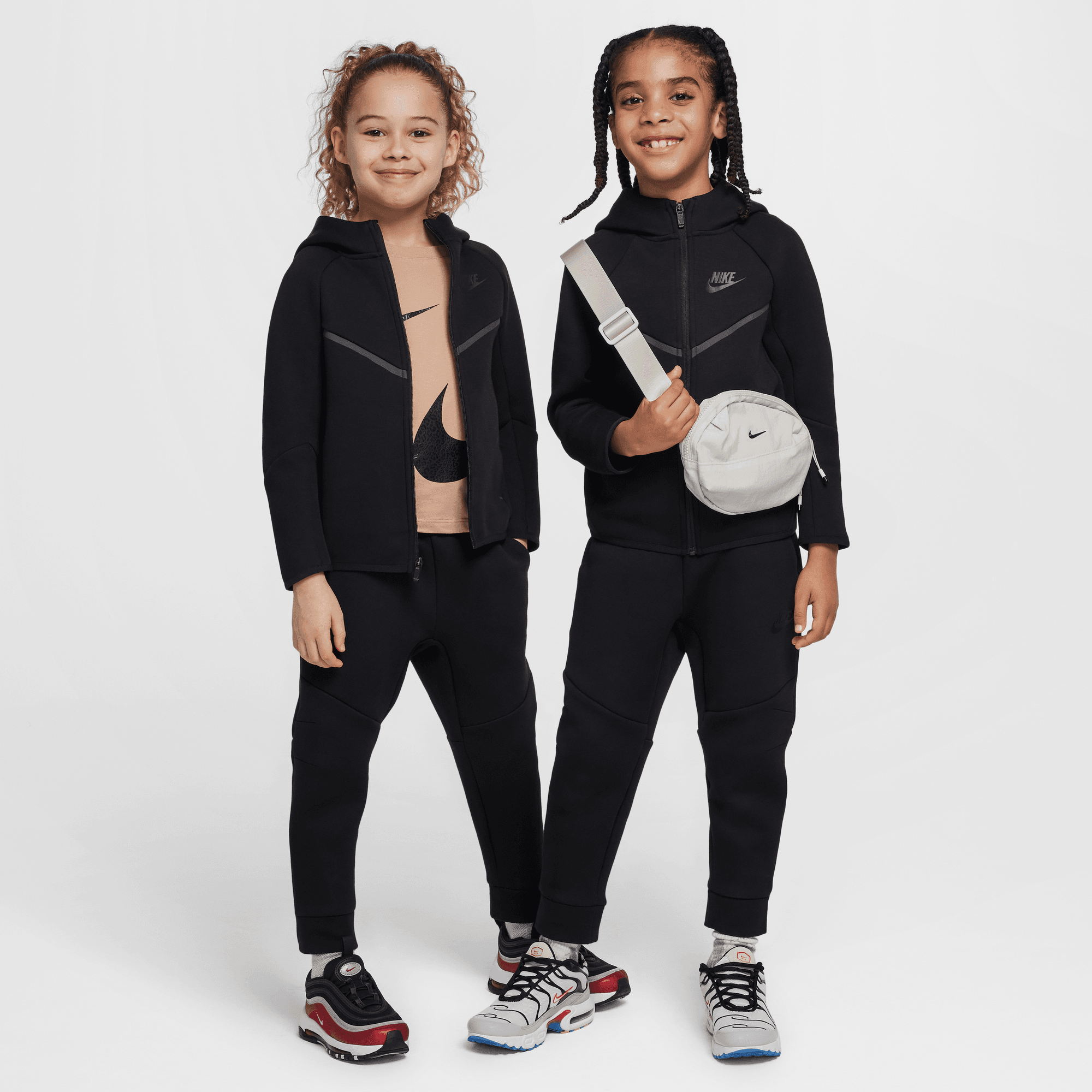 Buy Nike Sportswear Little Kids' Tech Fleece 2-Piece Full-Zip Set ...
