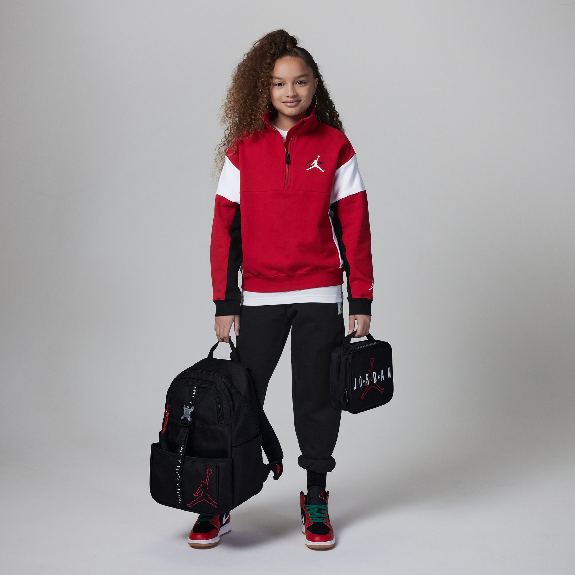 Buy Air Jordan Lunch Backpack Big Kids' Backpack (18L) and Lunch Bag ...