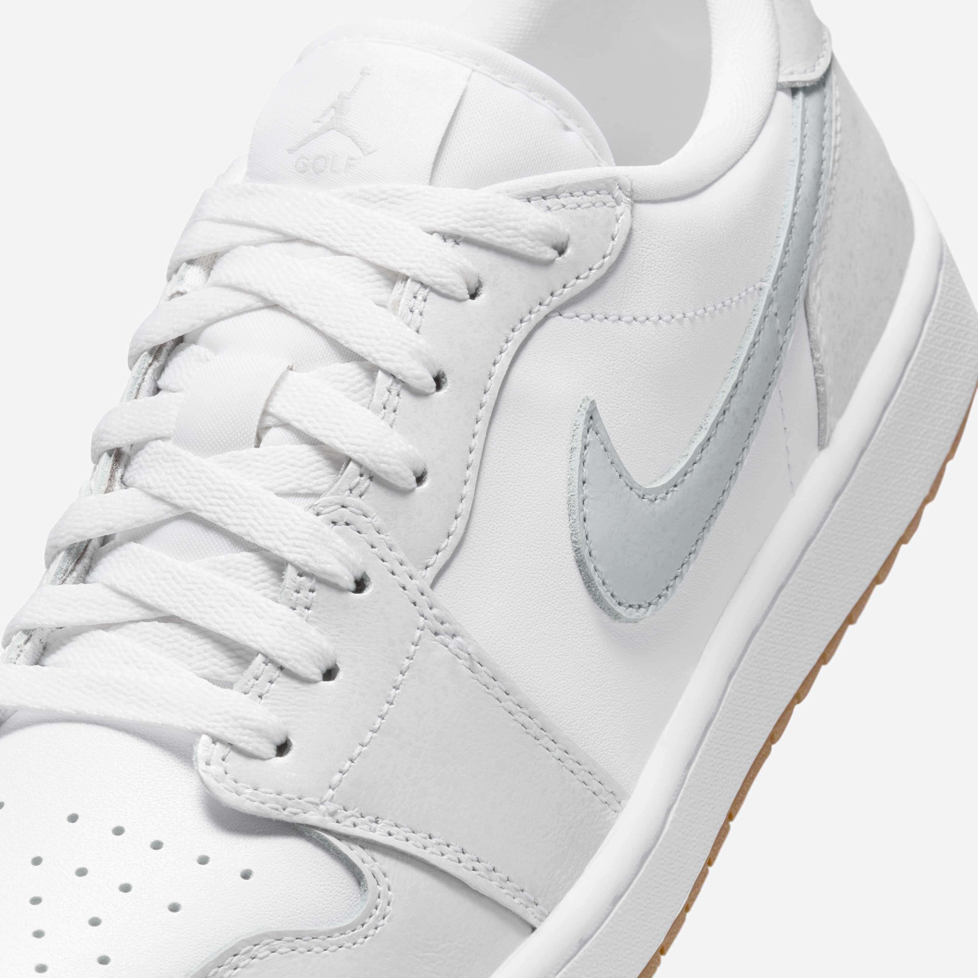 Buy Air Jordan 1 Low G Golf Shoes - White/Gum Medium Brown/Pure ...