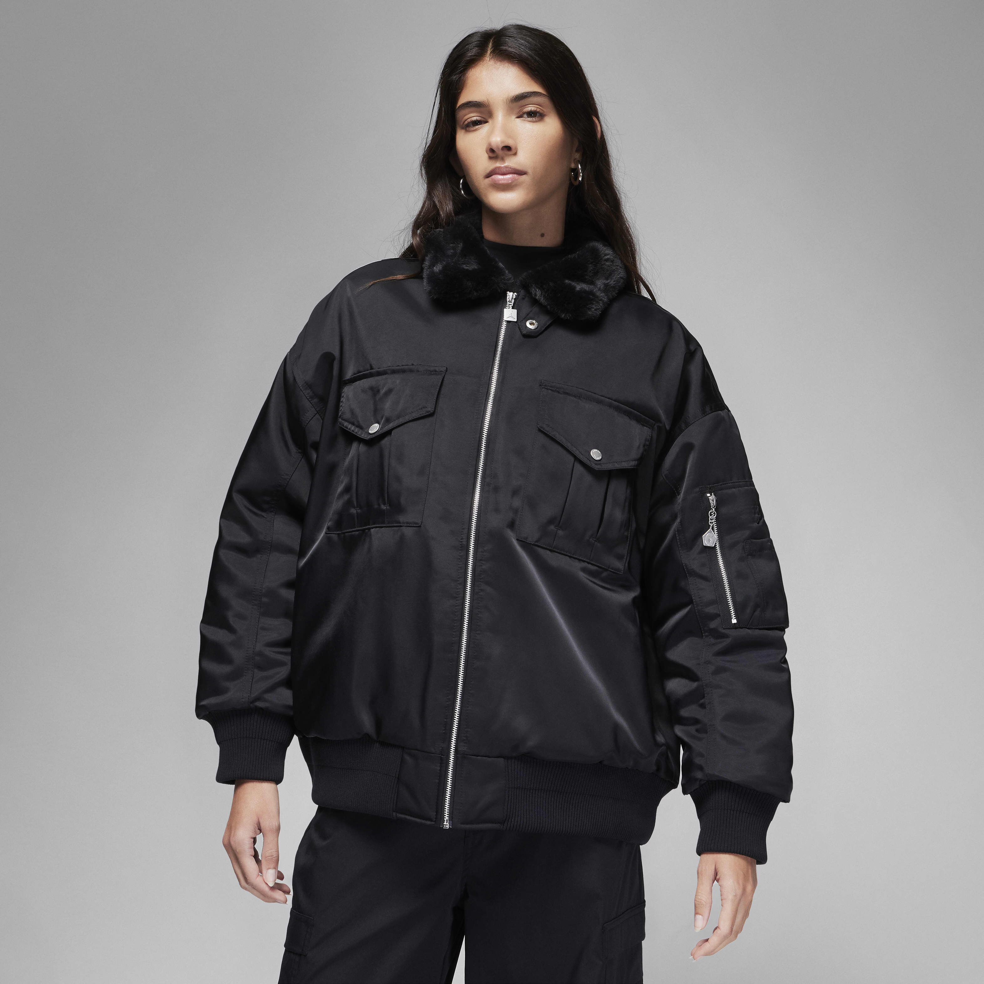 Buy Jordan Renegade Women's Jacket - Black/Black @ Nike Kuwait