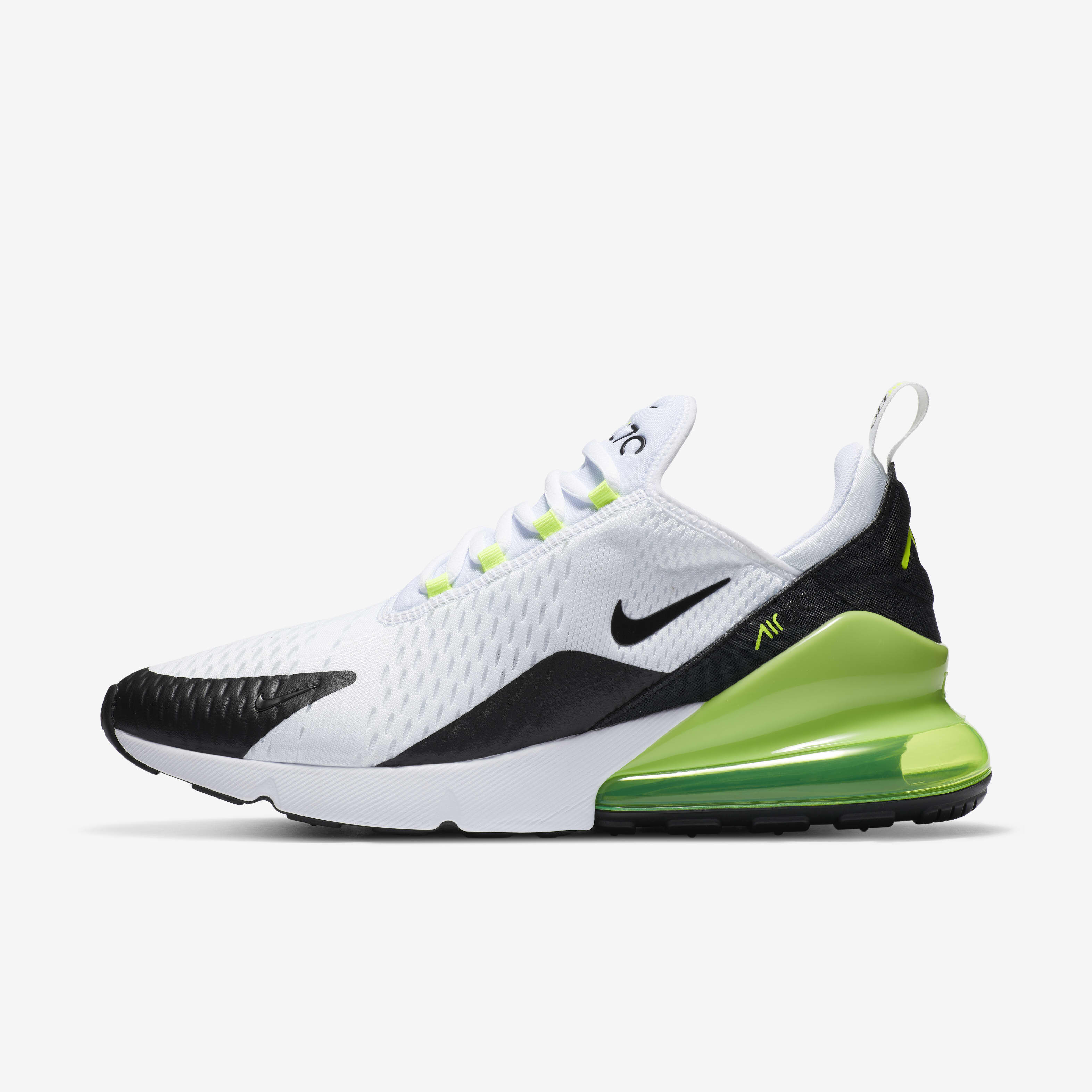 Buy Nike Air Max 270 Men's Shoe - White/Volt/Black | Nike Kuwait Official