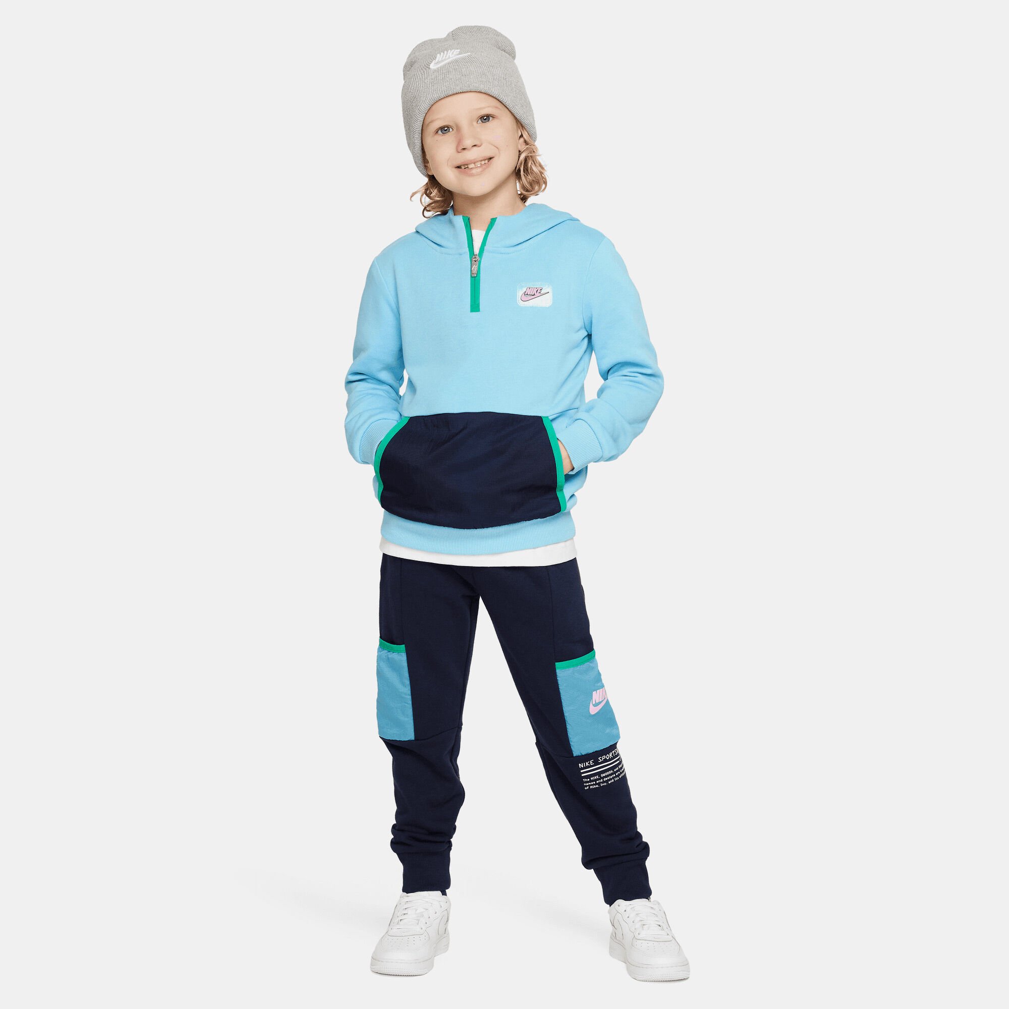 Buy Nike Sportswear Paint Your Future Little Kids' French Terry Hoodie ...