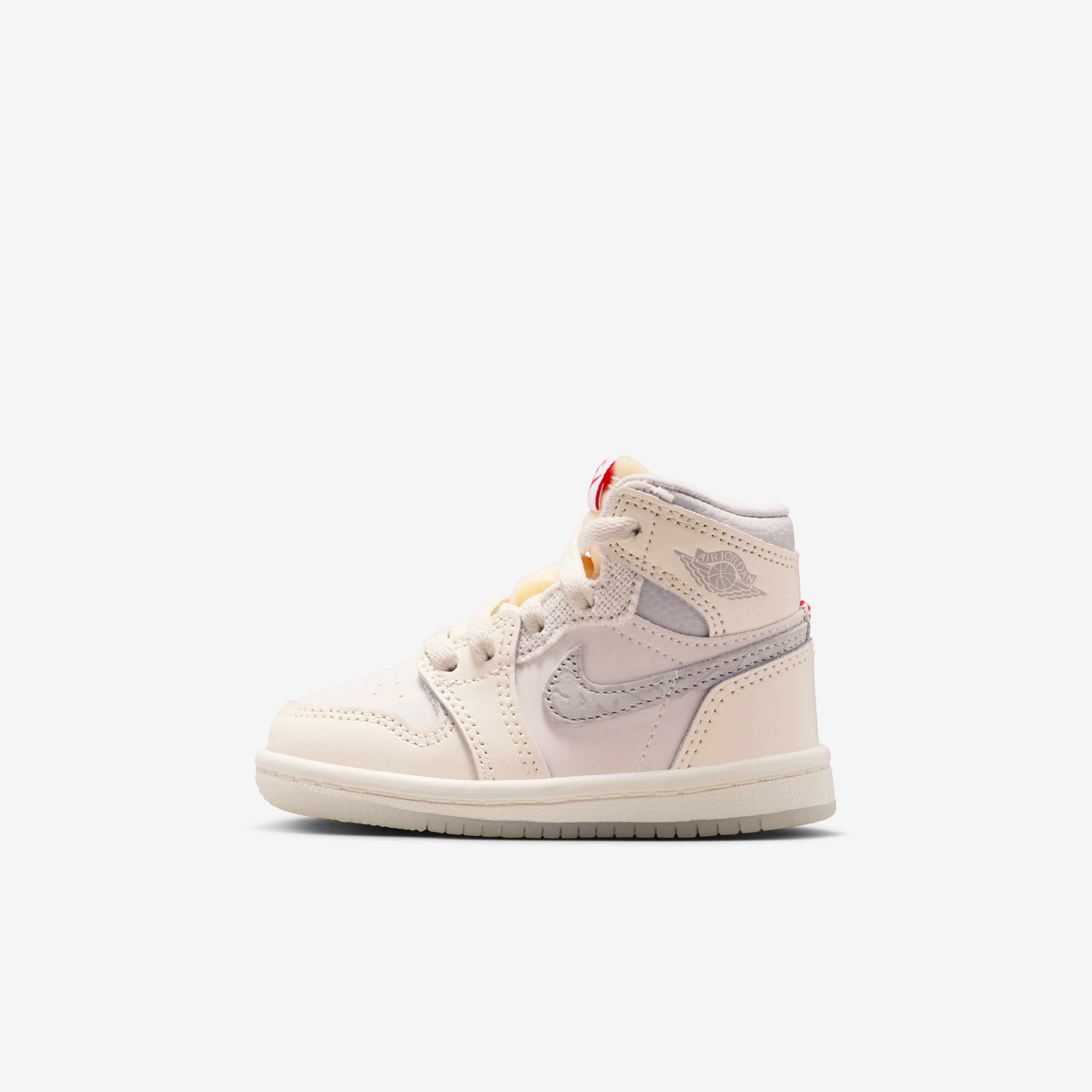 Buy Jordan 1 Retro High OG Baby & Toddler Shoes - Sail/Pale Ivory ...