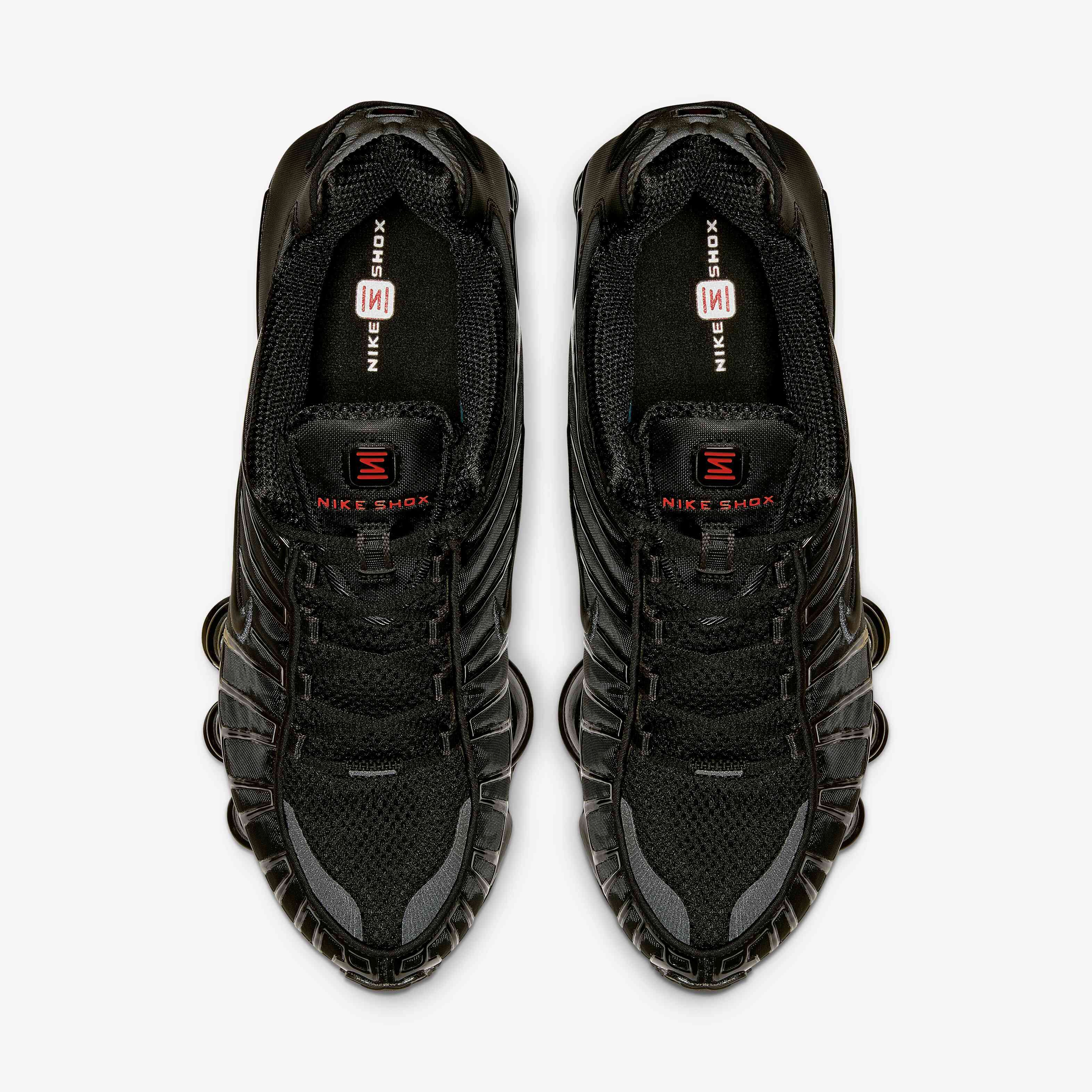 Buy Nike Shox TL Men's Shoes - Black/Metallic Hematite/Max Orange/Black ...