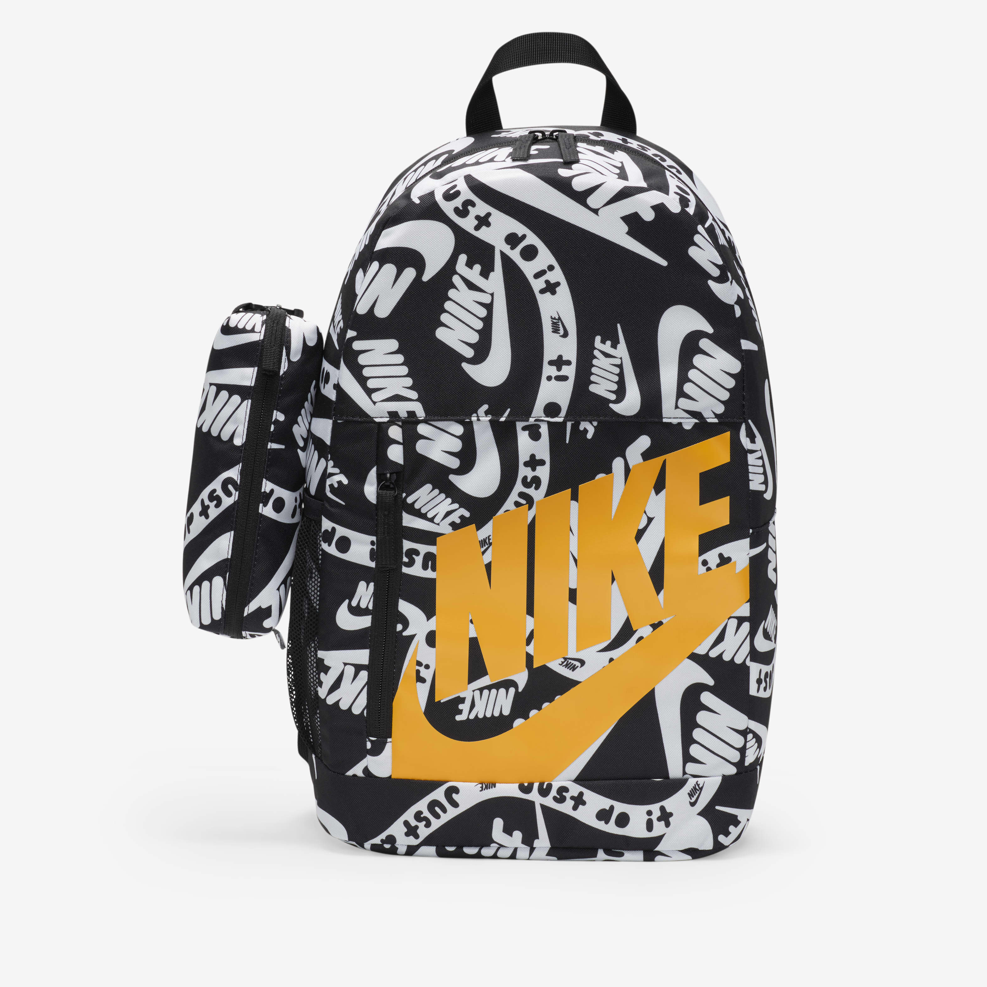 Buy Nike Kids' Backpack (20L) - Black/Black/Sundial | Nike Kuwait Official