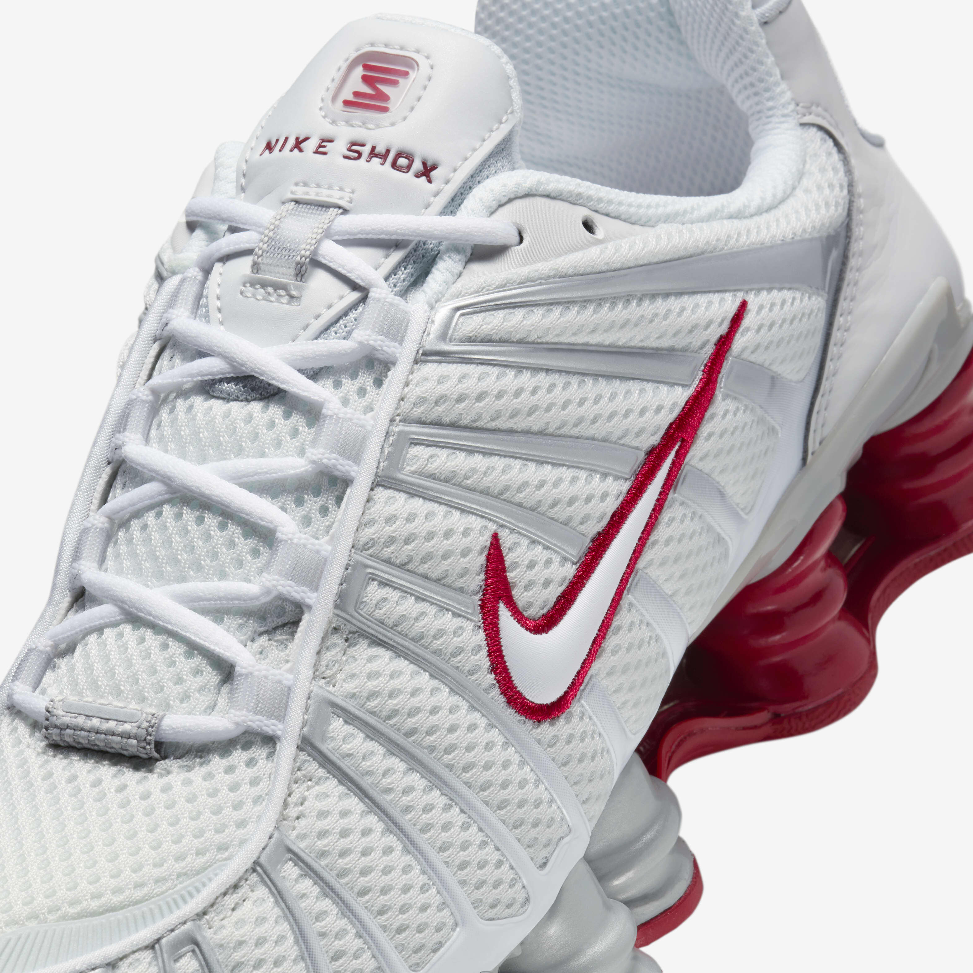Buy Nike Shox TL Women's Shoes - Platinum Tint/Gym Red/Metallic ...