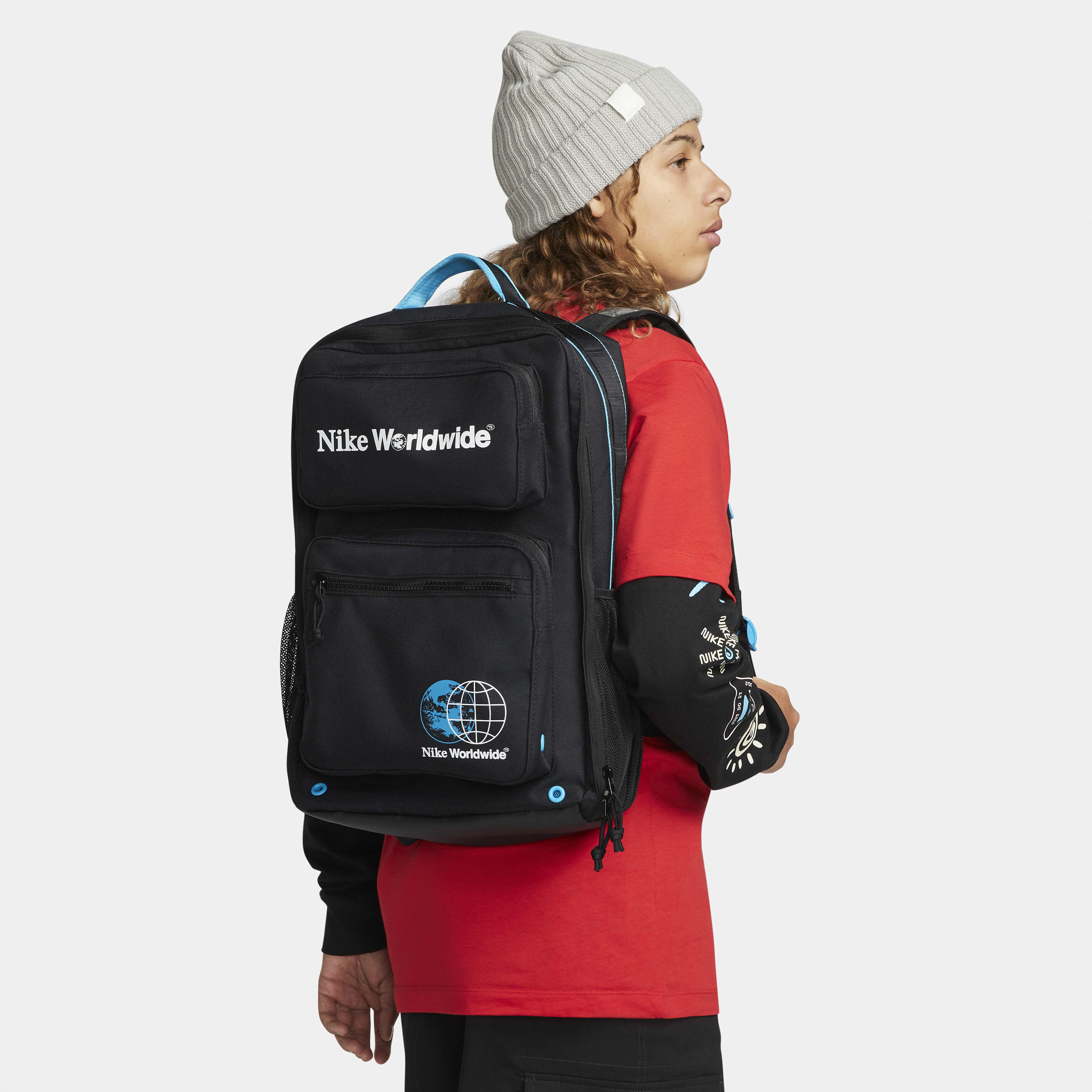Buy Nike Utility Speed Backpack (27L) - Black/Black/White | Nike Kuwait ...