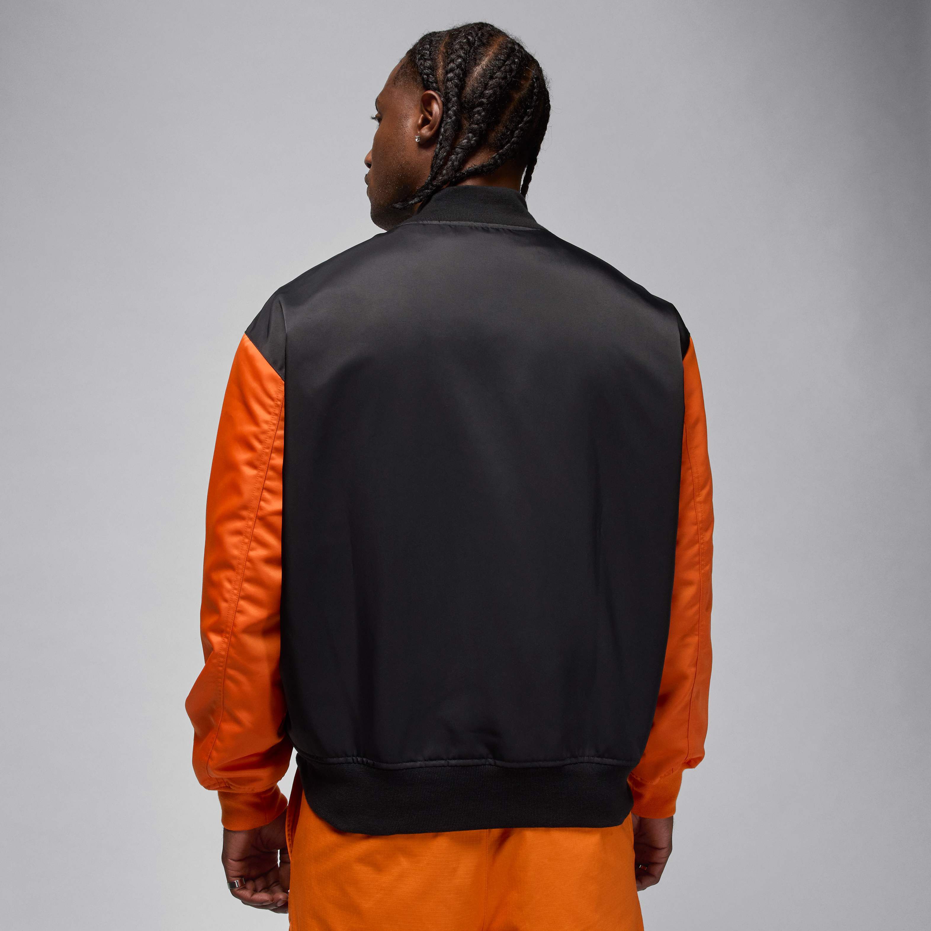 Buy Jordan Brooklyn Men's University Varsity Jacket - Black/Starfish ...