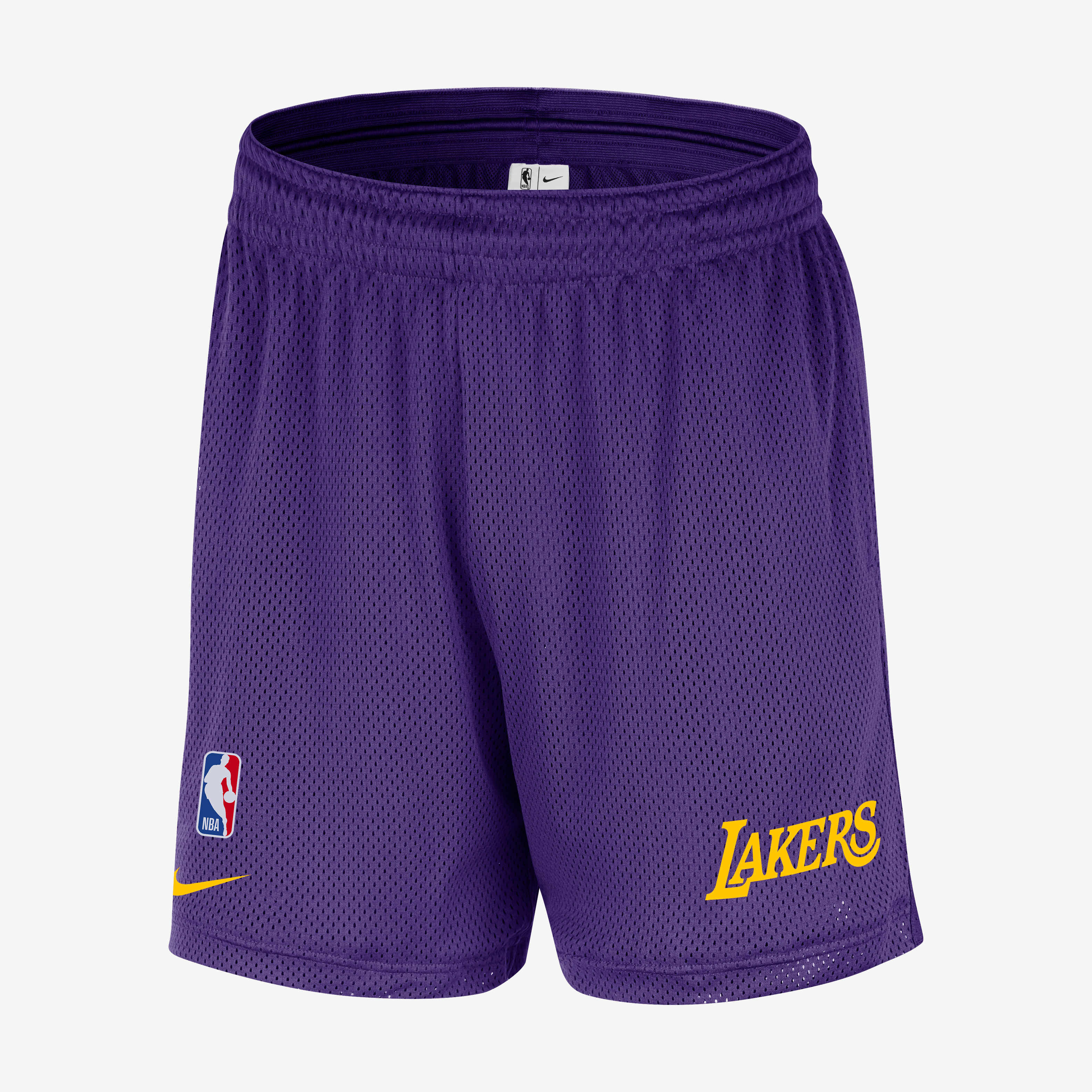 Buy Los Angeles Lakers Men's Nike NBA Mesh Shorts - Field Purple | Nike ...