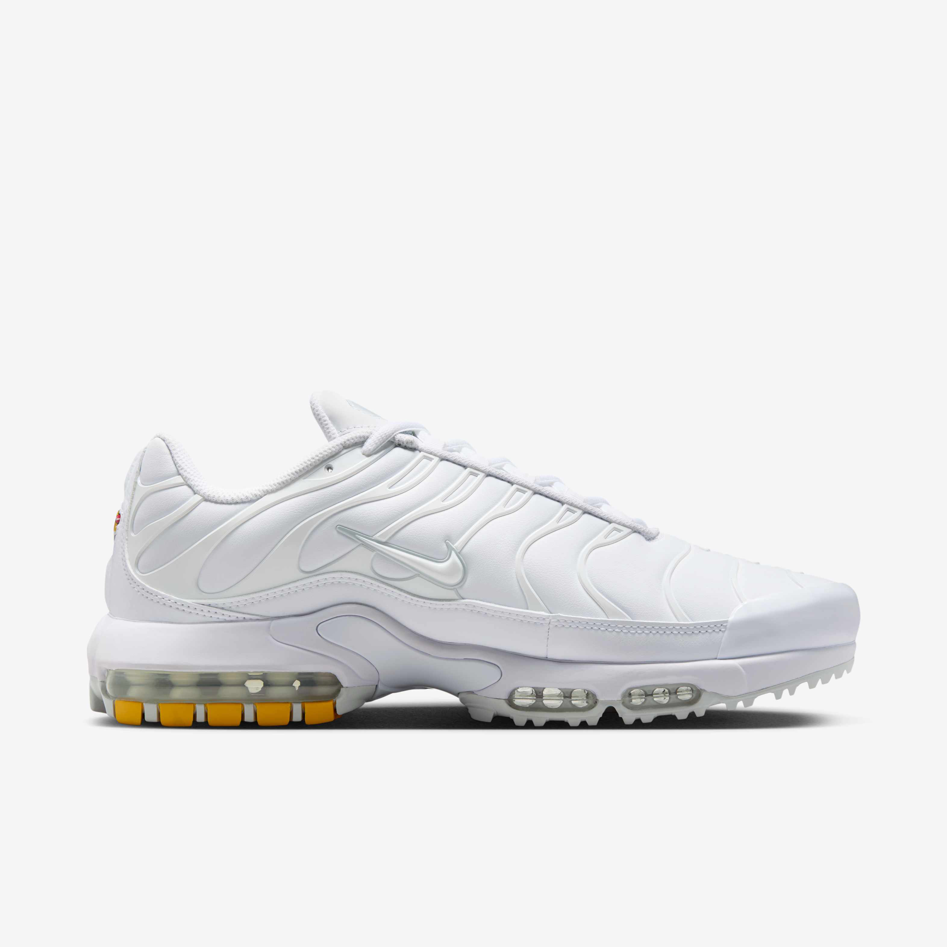 Buy Nike Air Max Plus G Golf Shoes - White/Gold/Salsa Red/Pure Platinum ...